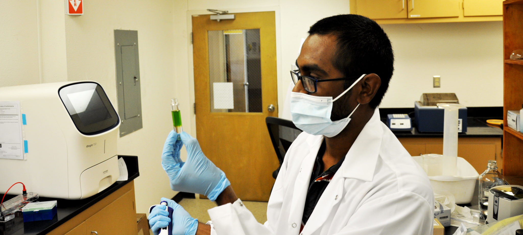 Dr Chinnaiah joins the lab - Gadhave laboratory